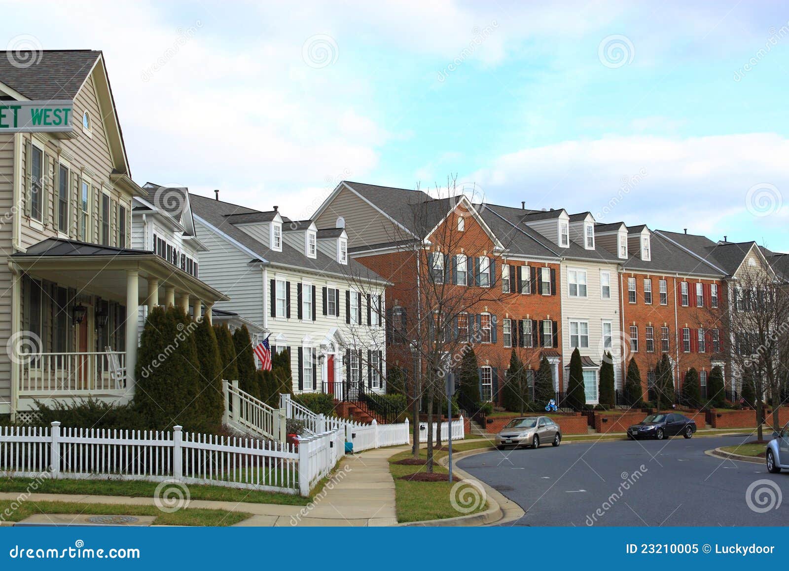 Townhouse stock image. Image of market, home, main, townhouse - 23210005