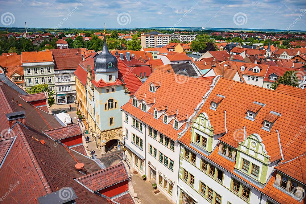 Townscape of Gotha in Thuringia Editorial Stock Photo - Image of region, culture: 174300623