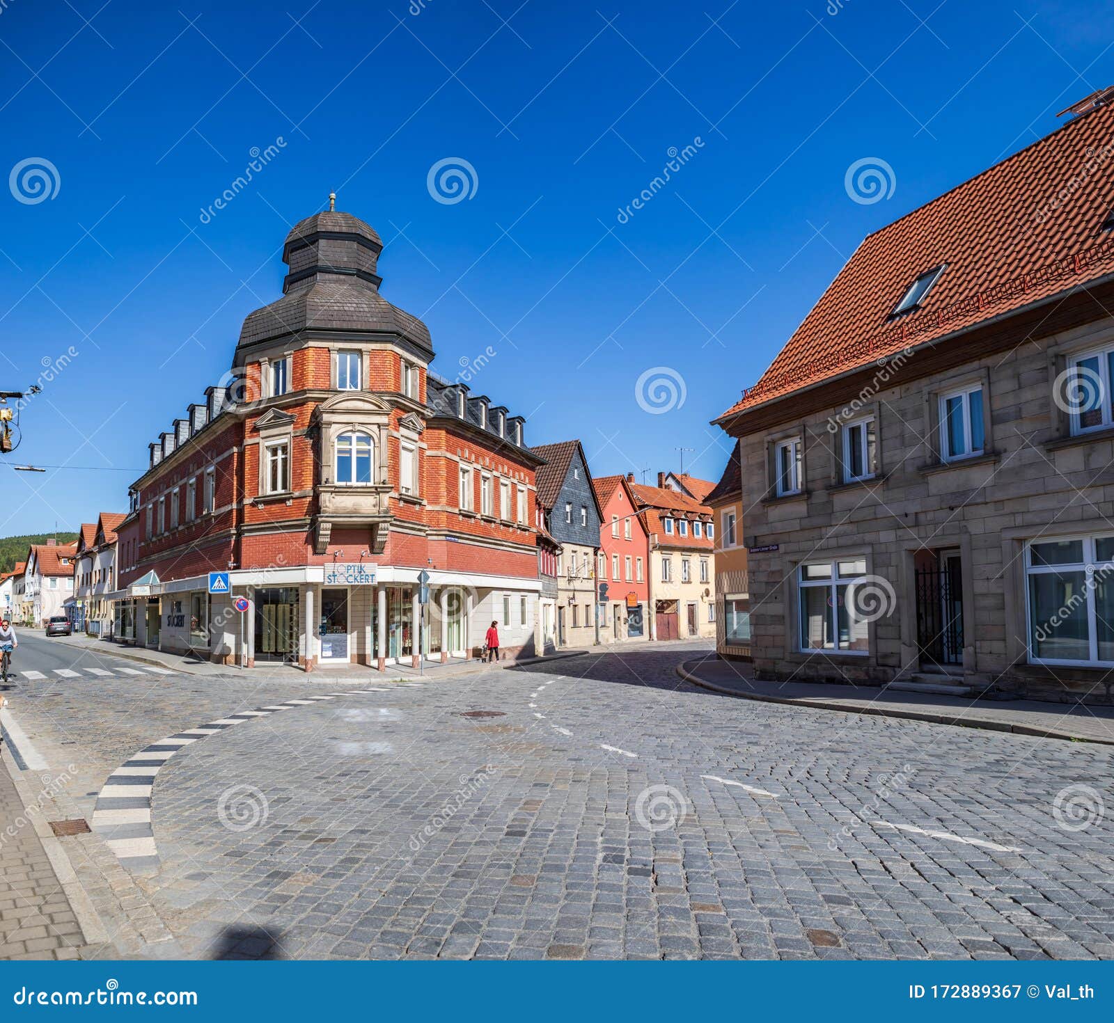 Townscape of Kronach editorial photography. Image of historic - 172889367