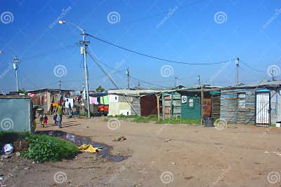 Township editorial photo. Image of africa, town, people - 26629516