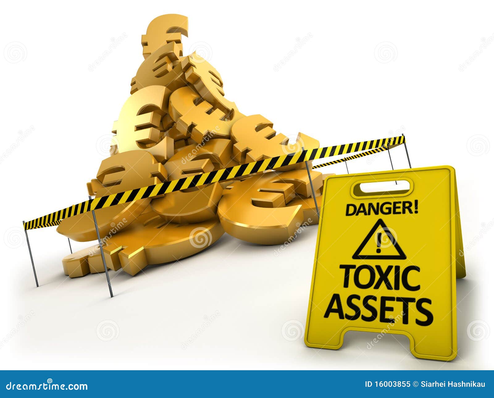 Toxic assets concept stock illustration. Illustration of protection ...