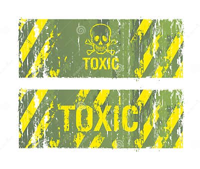 Toxic backgrounds stock vector. Illustration of skull - 12011506