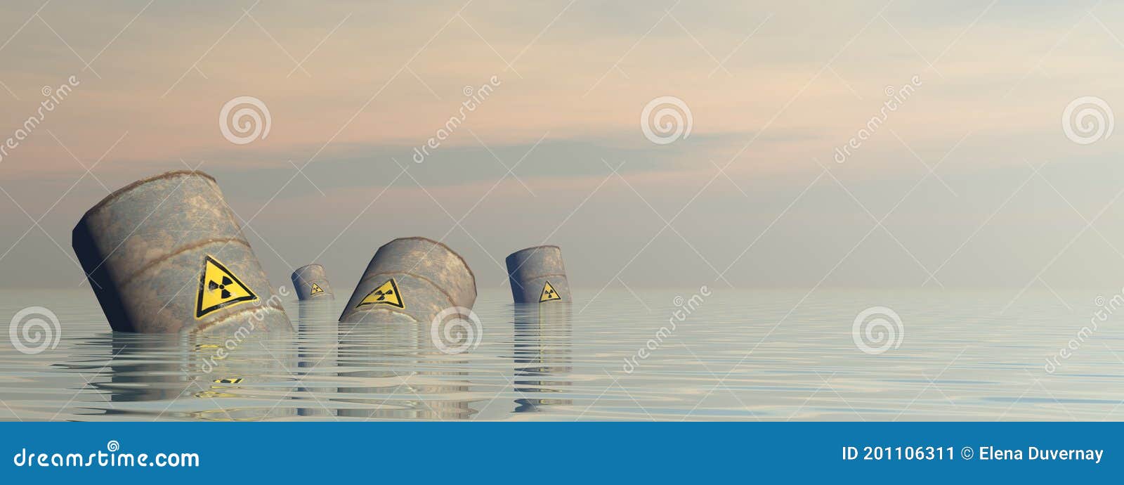 Toxic Barrels Cartoon Vector | CartoonDealer.com #16200773