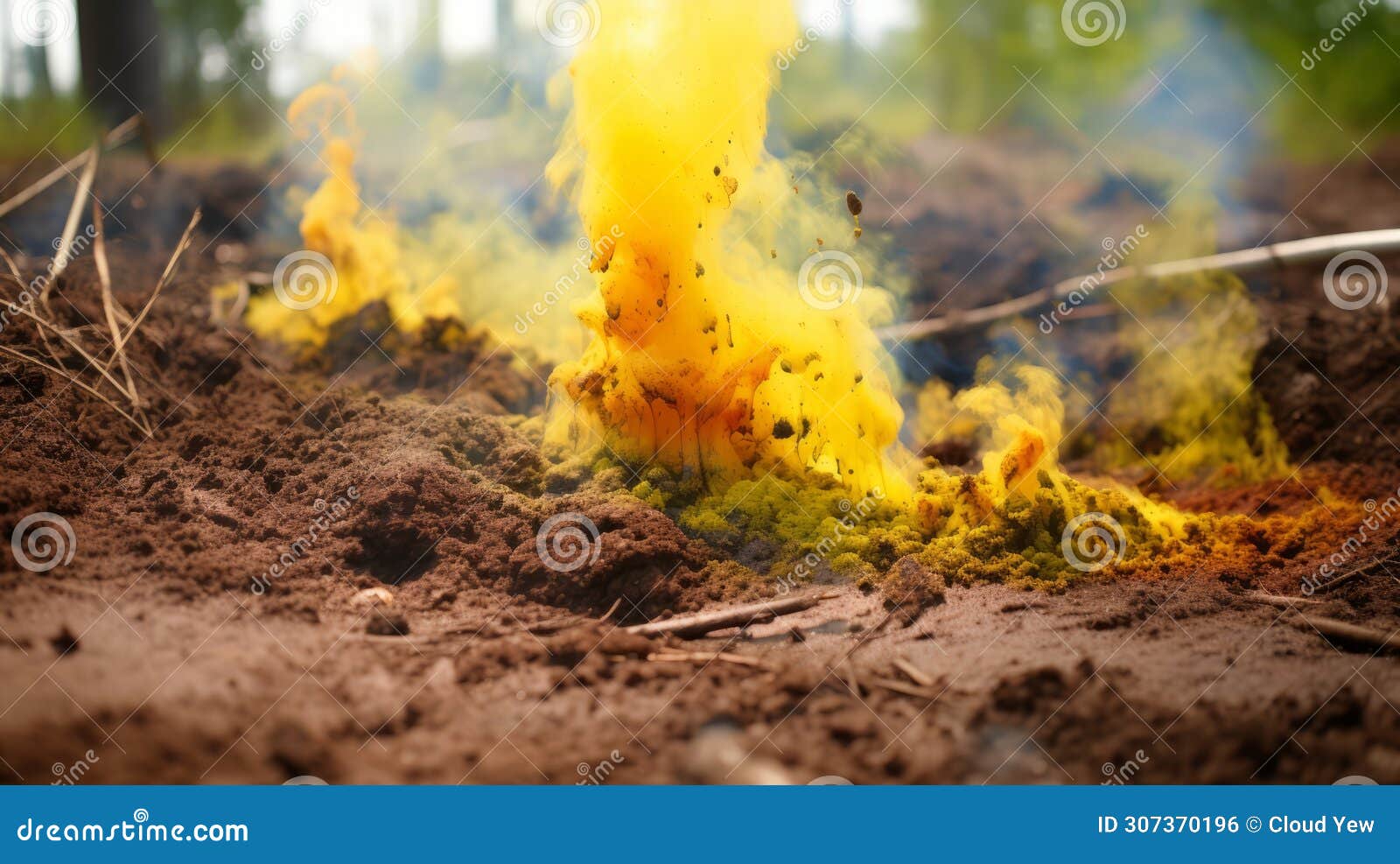 Toxic Chemicals Leaching into the Ground, Affecting the Soil Stock ...