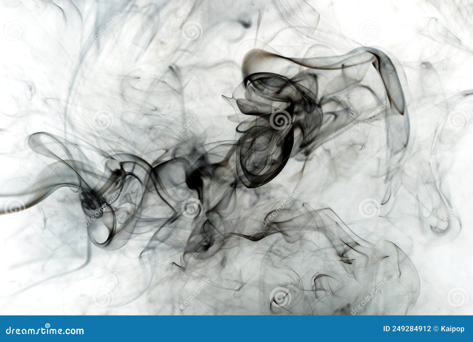 Toxic Fumes Movement on White Background Stock Photo - Image of ...