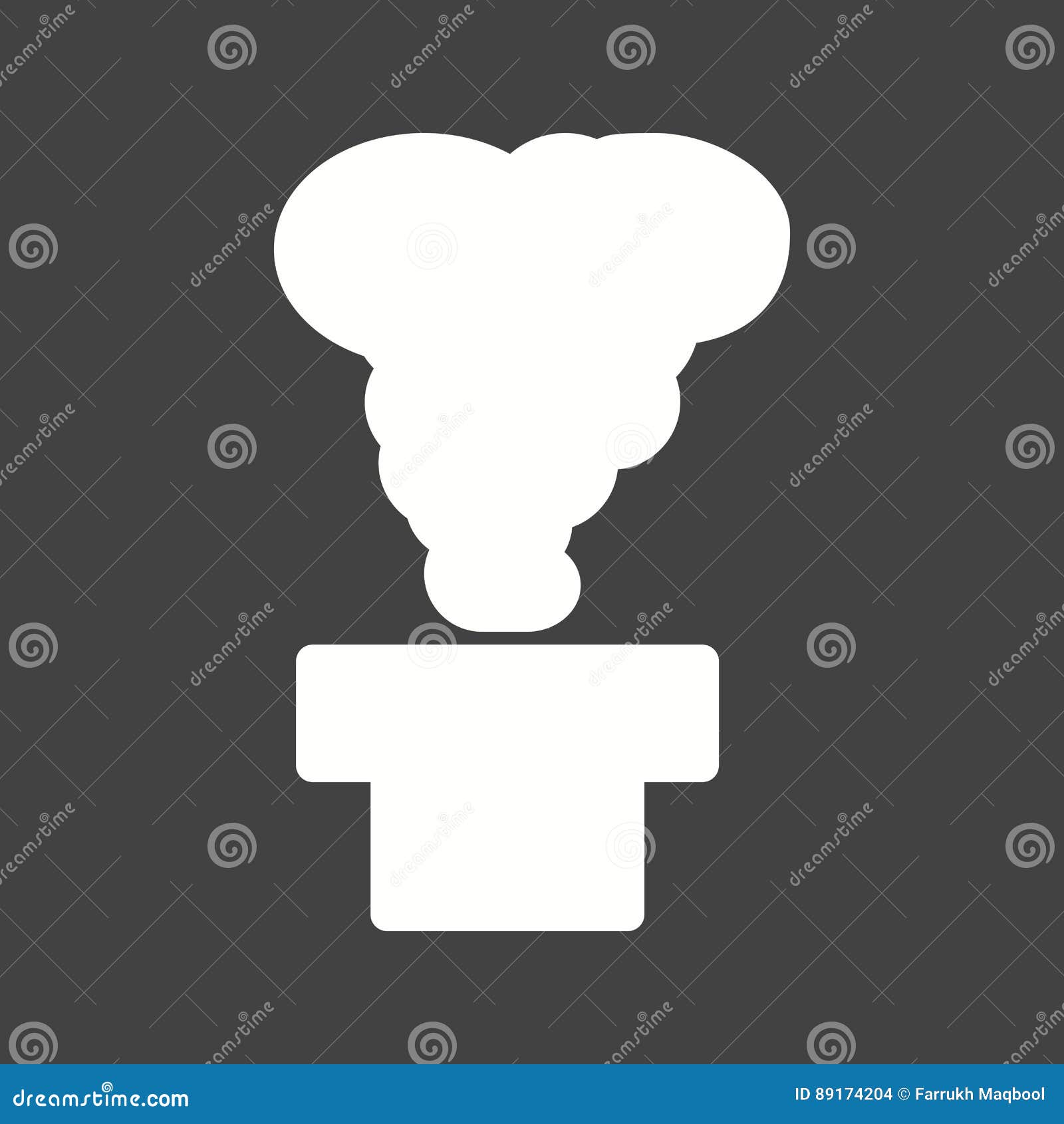 Toxic Fumes Release stock vector. Illustration of environmental - 89174204