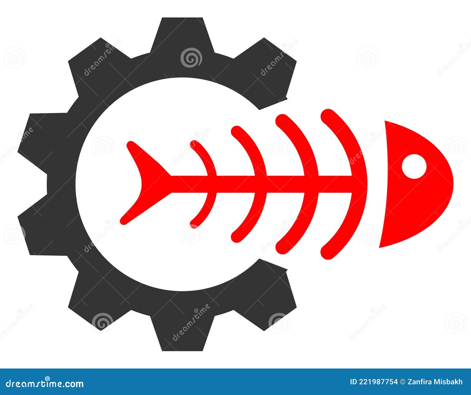 Toxic Industry Raster Icon Illustration Stock Illustration ...