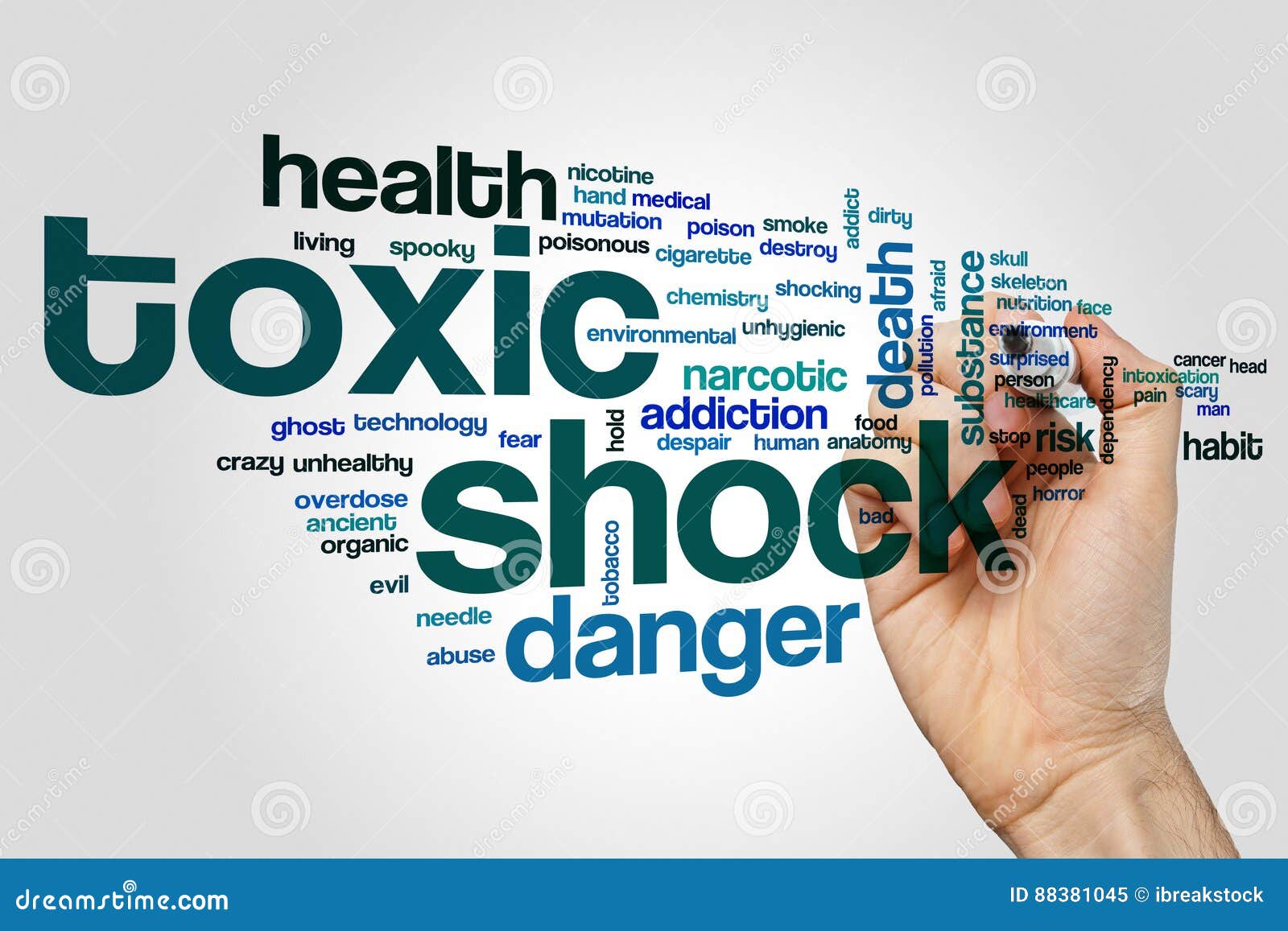 Toxic shock word cloud stock image. Image of environmental - 88381045