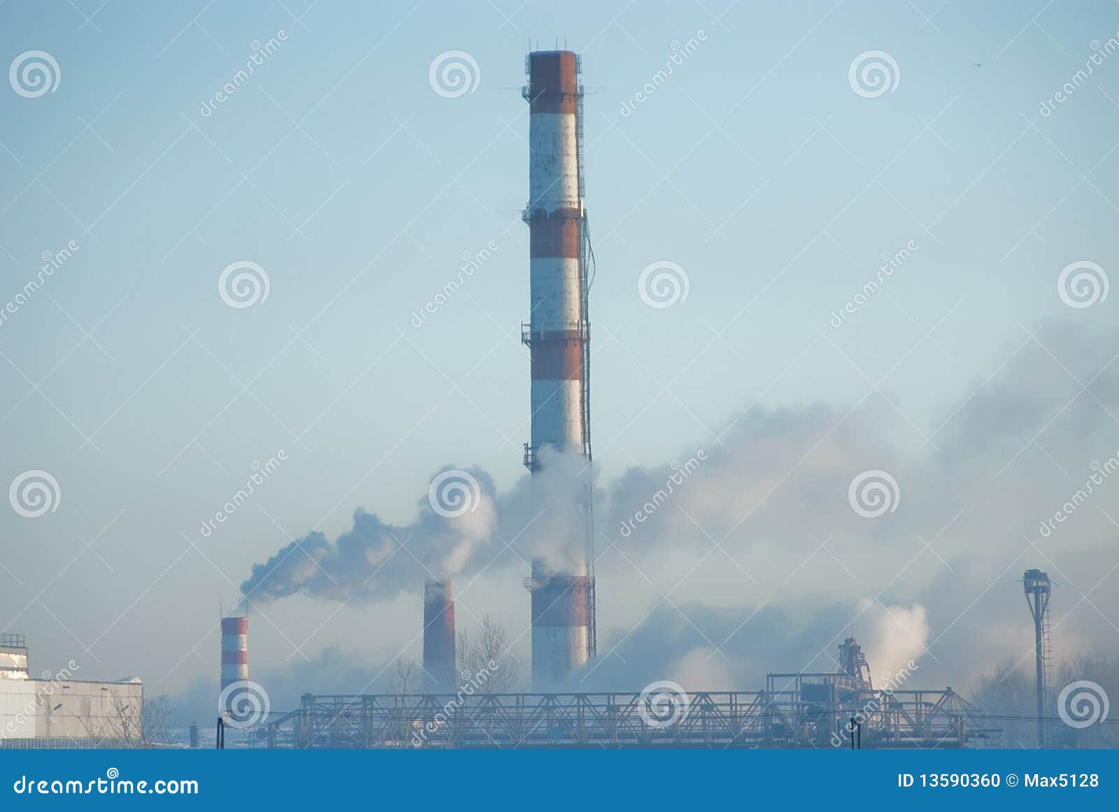 Toxic smoke stock photo. Image of steel, clouds, fuel - 13590360