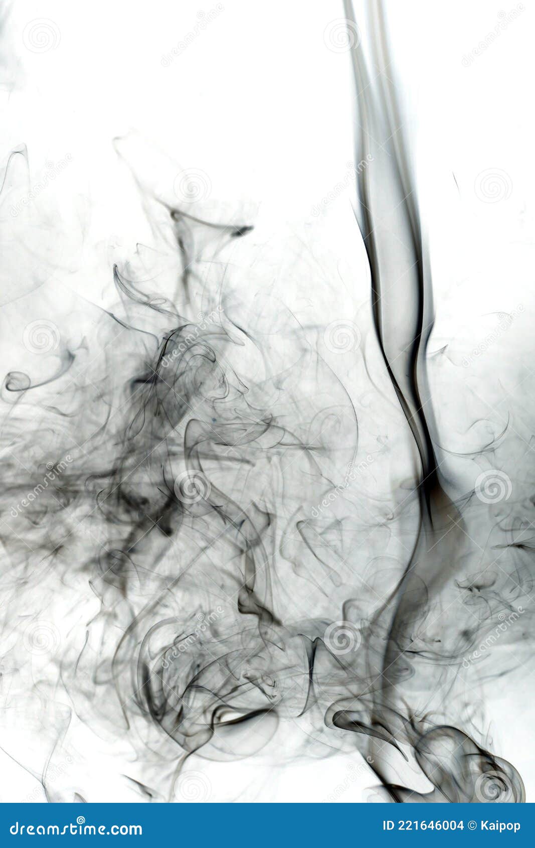 Toxic Smoke on White Background Stock Photo - Image of motion, shape ...