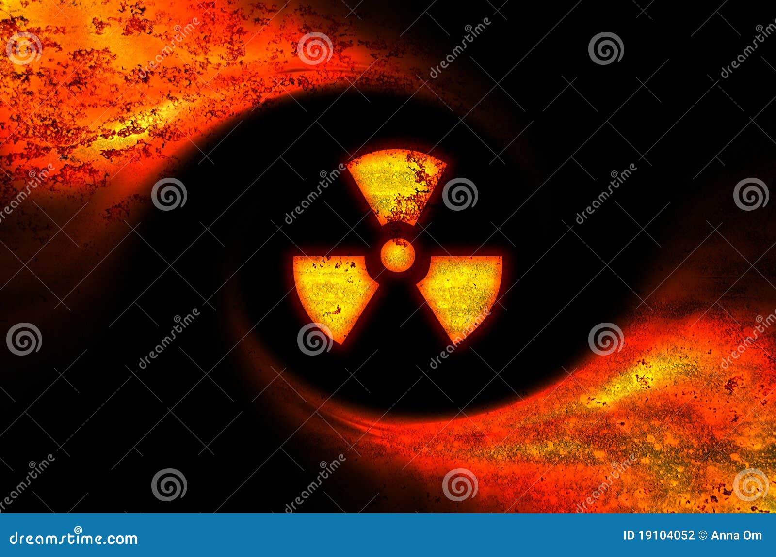 Toxic Symbol Abstract Background Stock Illustration - Illustration of ...
