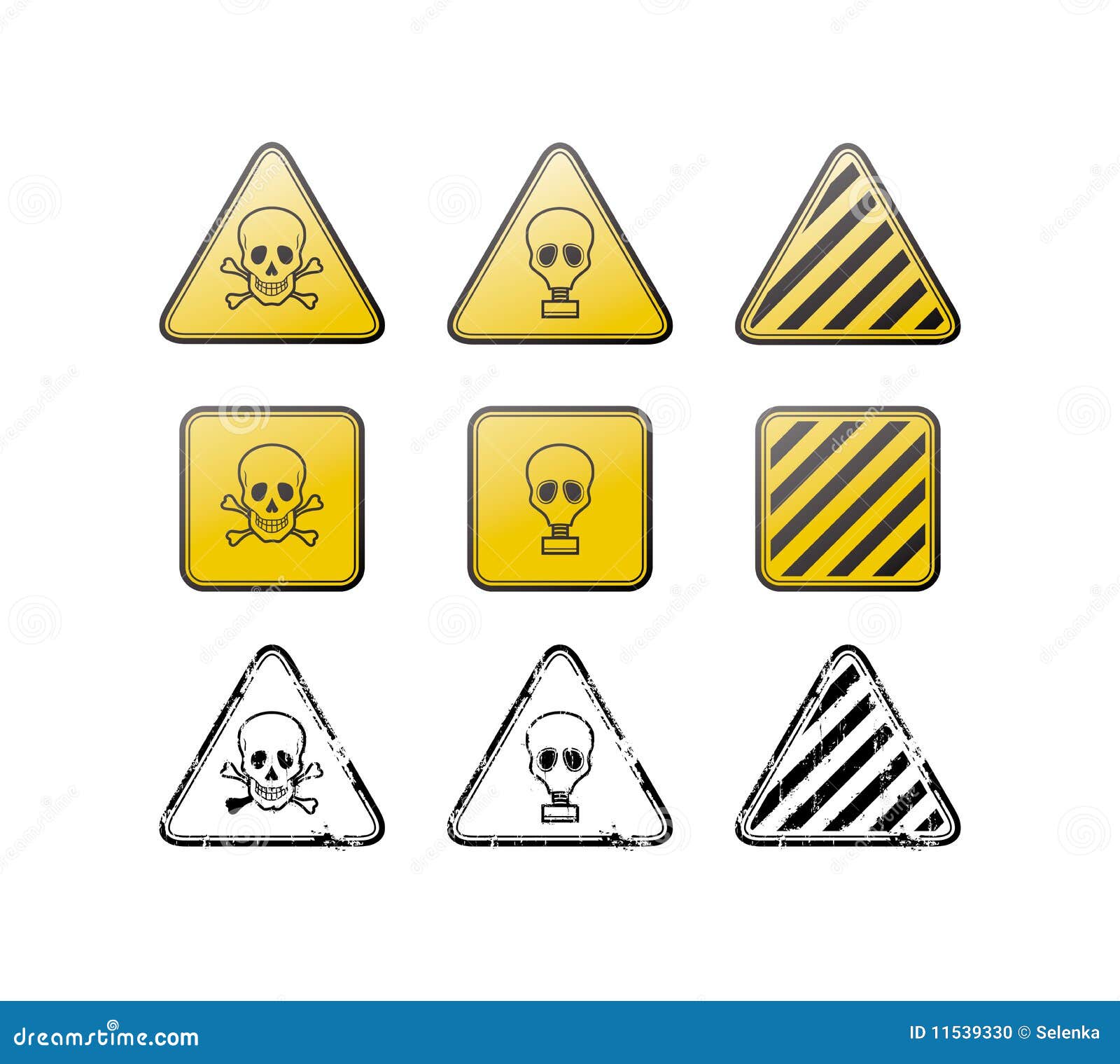 Toxic Vector Icon. Radiation Pictogram. Biohazard Warning Symbol ...