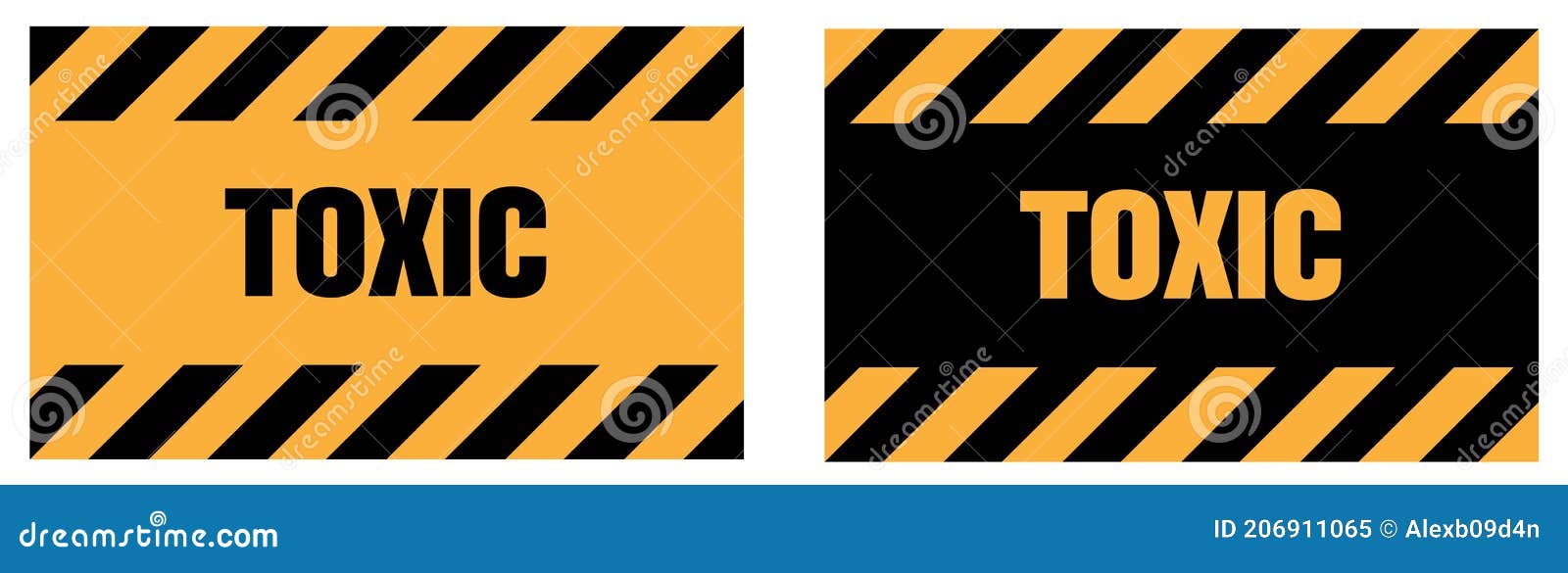 Toxic warning sign stock vector. Illustration of green - 206911065