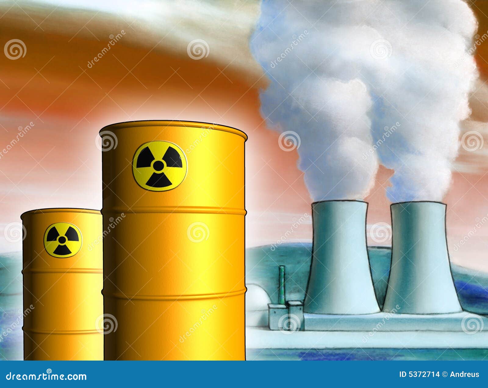 Toxic waste stock illustration. Illustration of environmental - 5372714