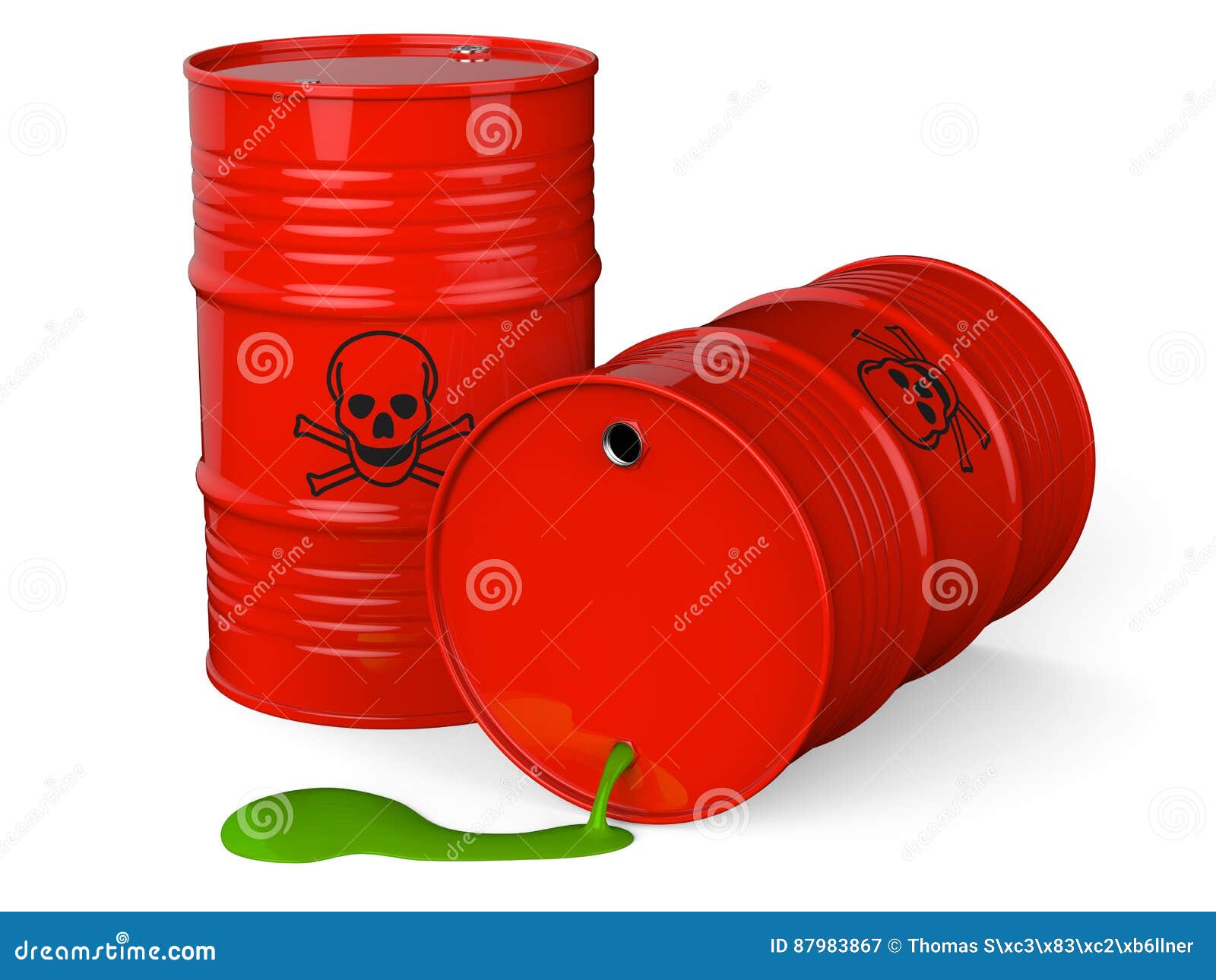 Toxic waste barrel stock illustration. Illustration of disaster - 87983867