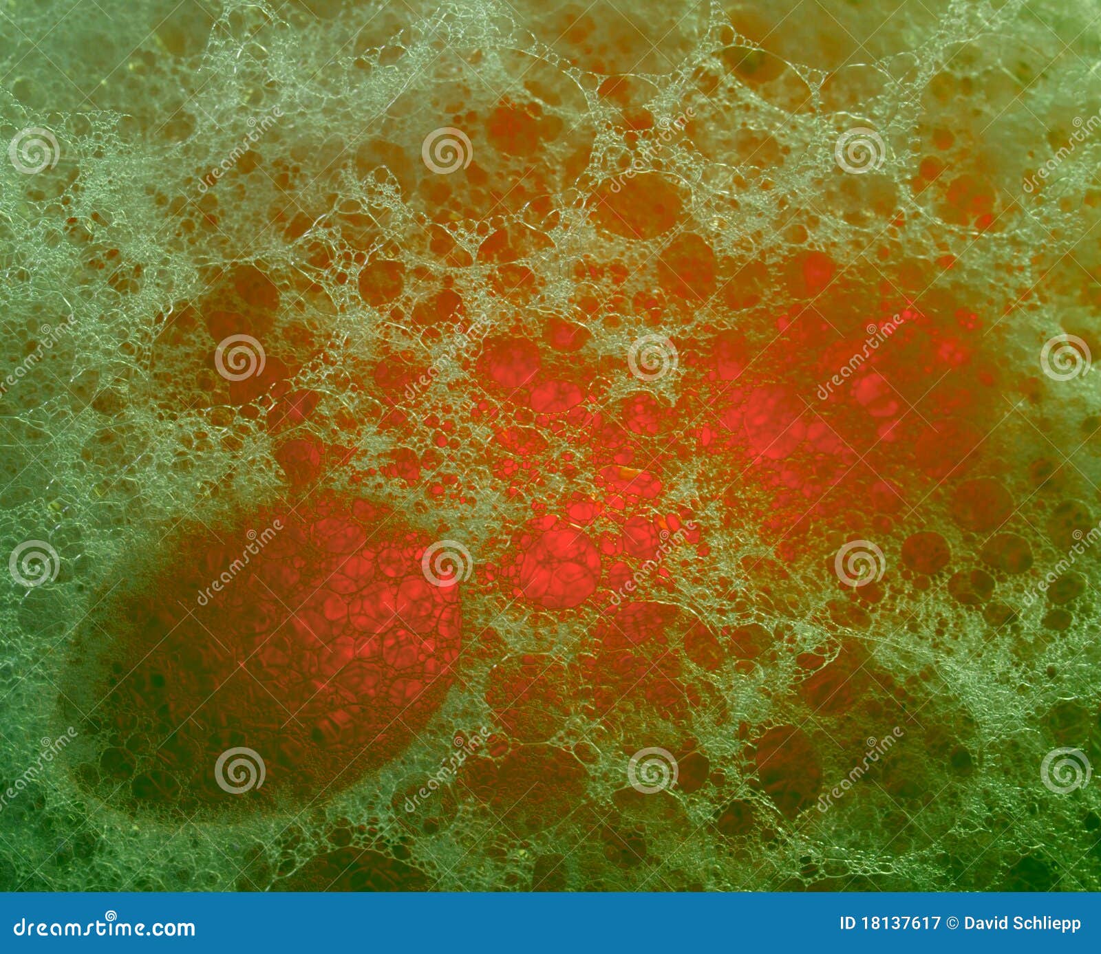 Toxic Waste Bubbles Glowing Red Stock Image - Image of garbage ...