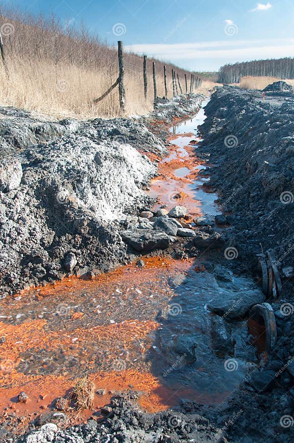Toxic water stock image. Image of dump, heap, tube, substance - 38383643