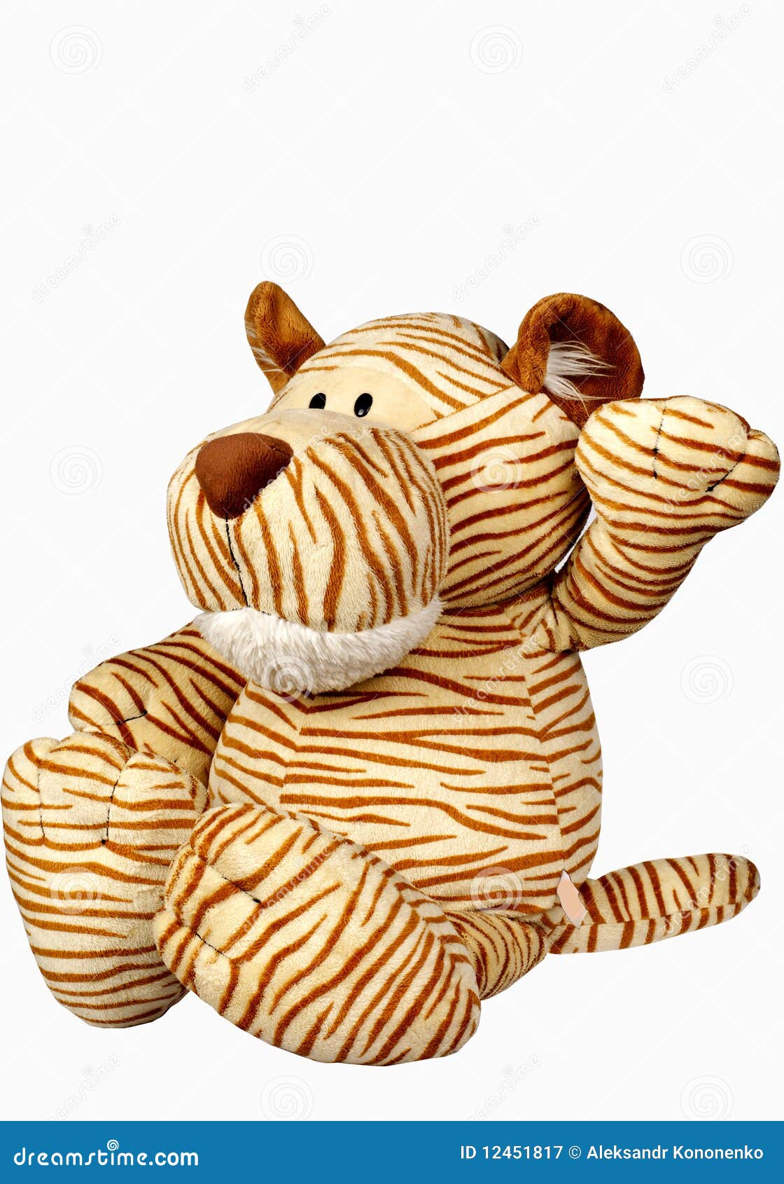 A toy stock image. Image of material, gift, fabric, tiger - 12451817