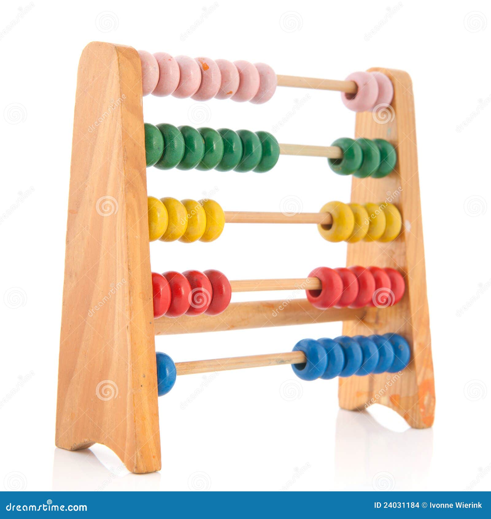 Toy abacus stock photo. Image of white, isolated, school - 24031184
