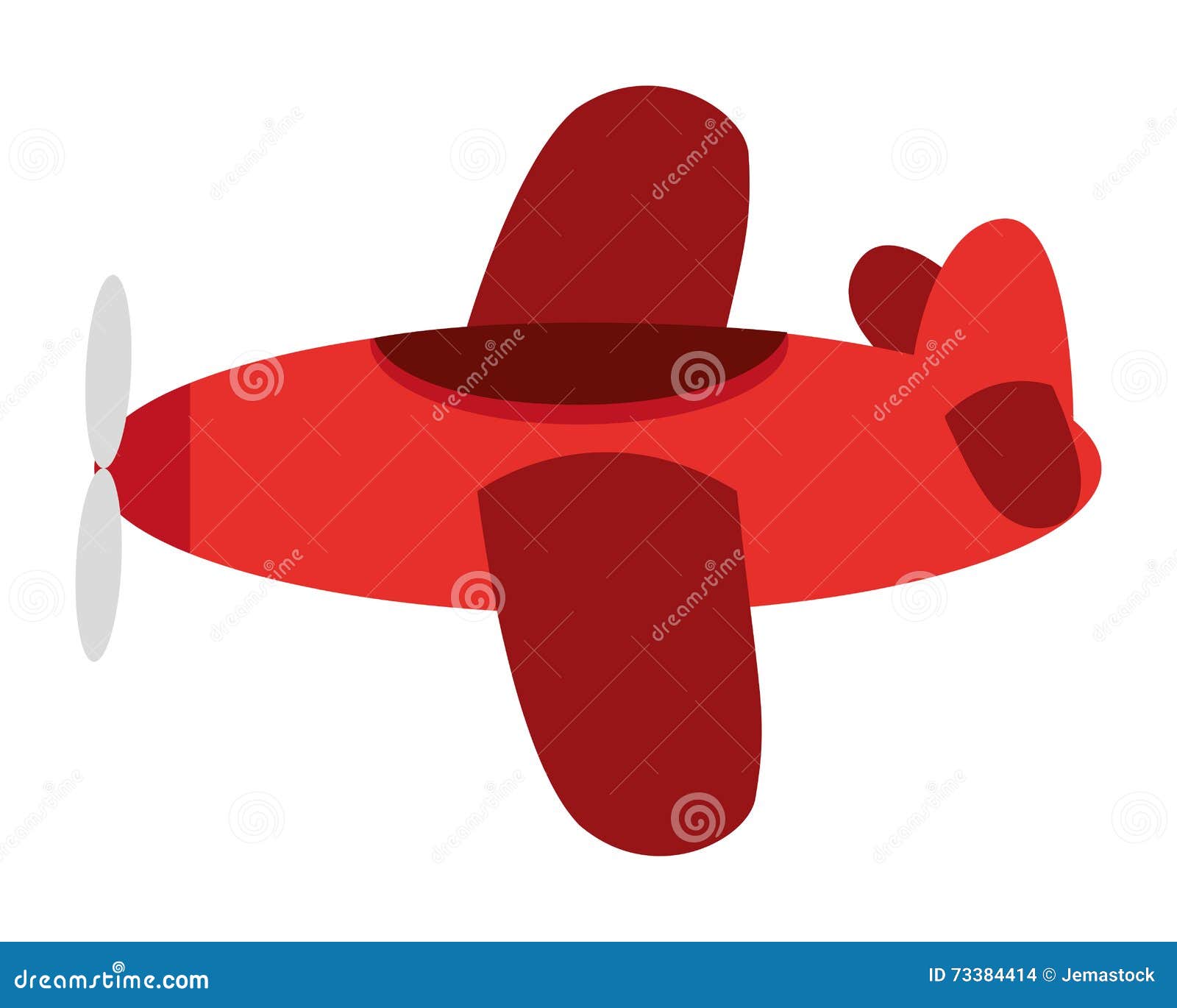 Toy airplane icon stock illustration. Illustration of aviation - 73384414