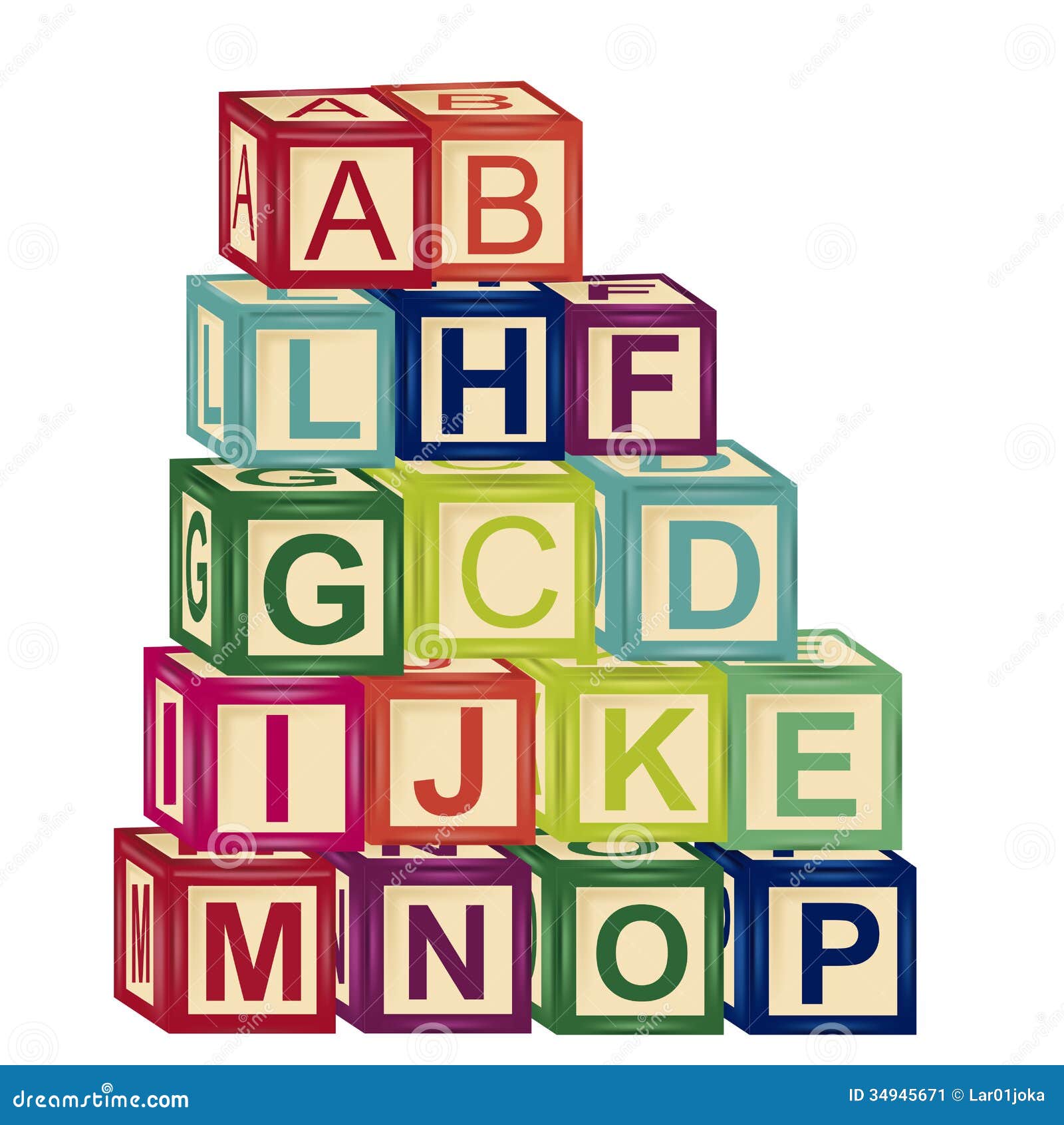 Toy alphabet stock vector. Illustration of sign, type - 34945671