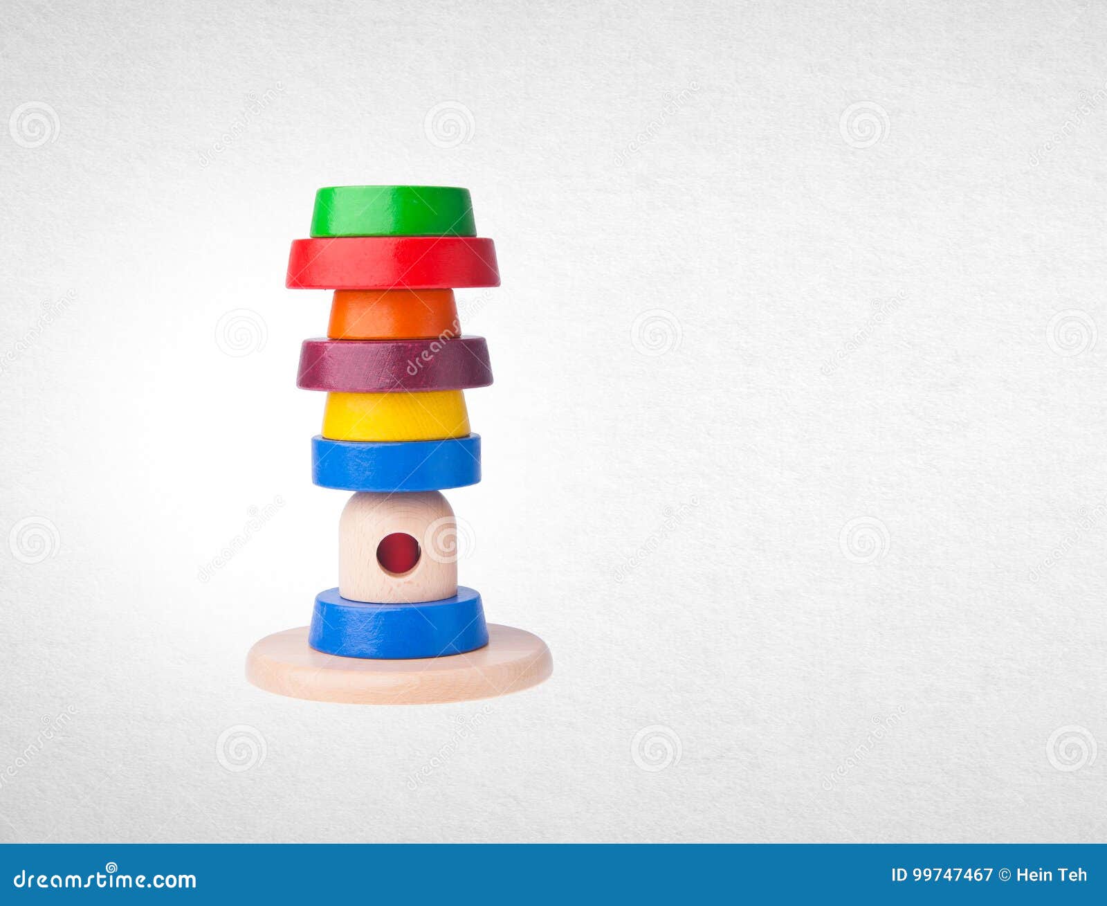 Toy or Baby Pyramid Toy on a Background. Stock Image - Image of plastic ...