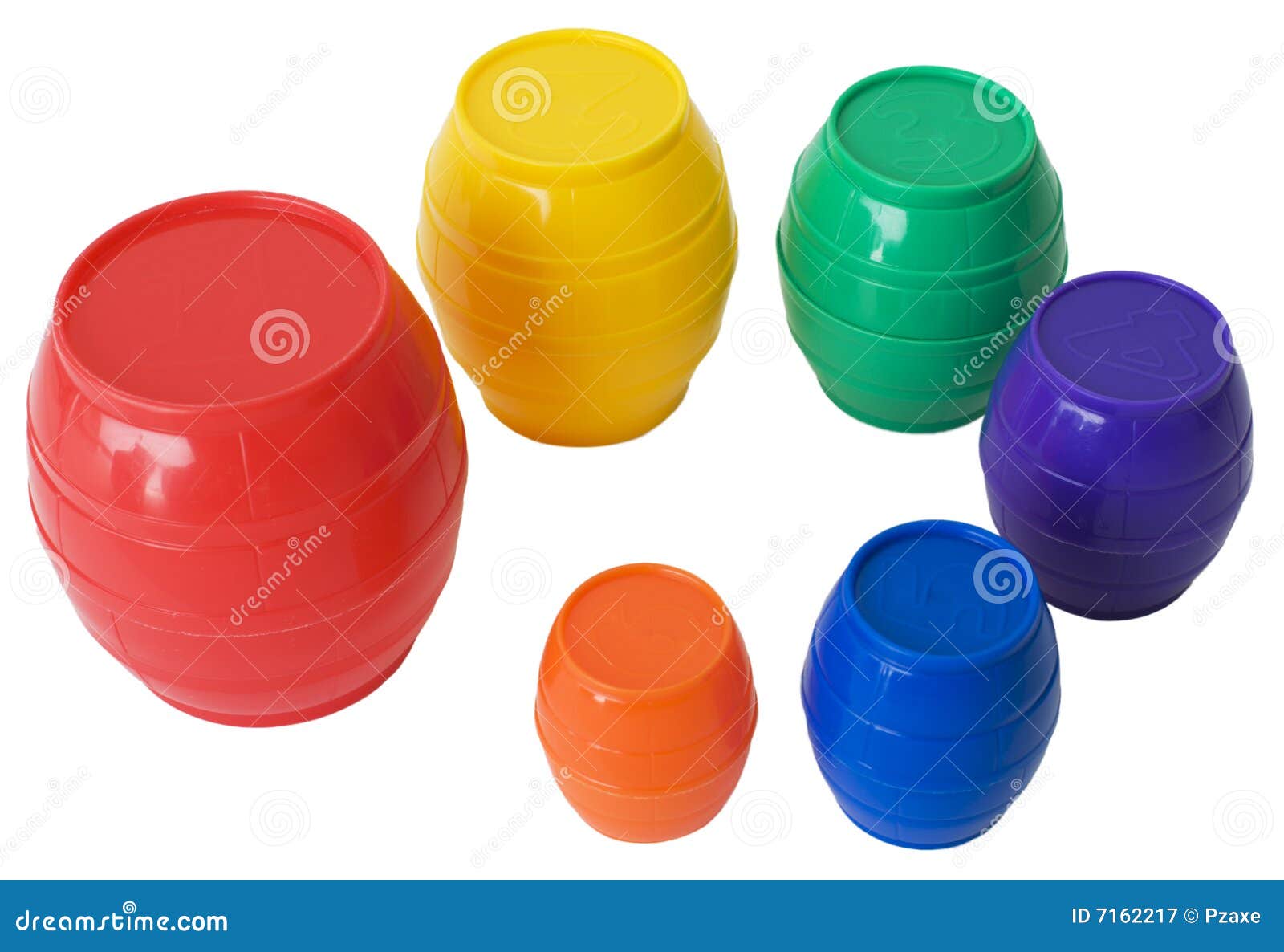 Toy barrels stock image. Image of game, numeral, color - 7162217
