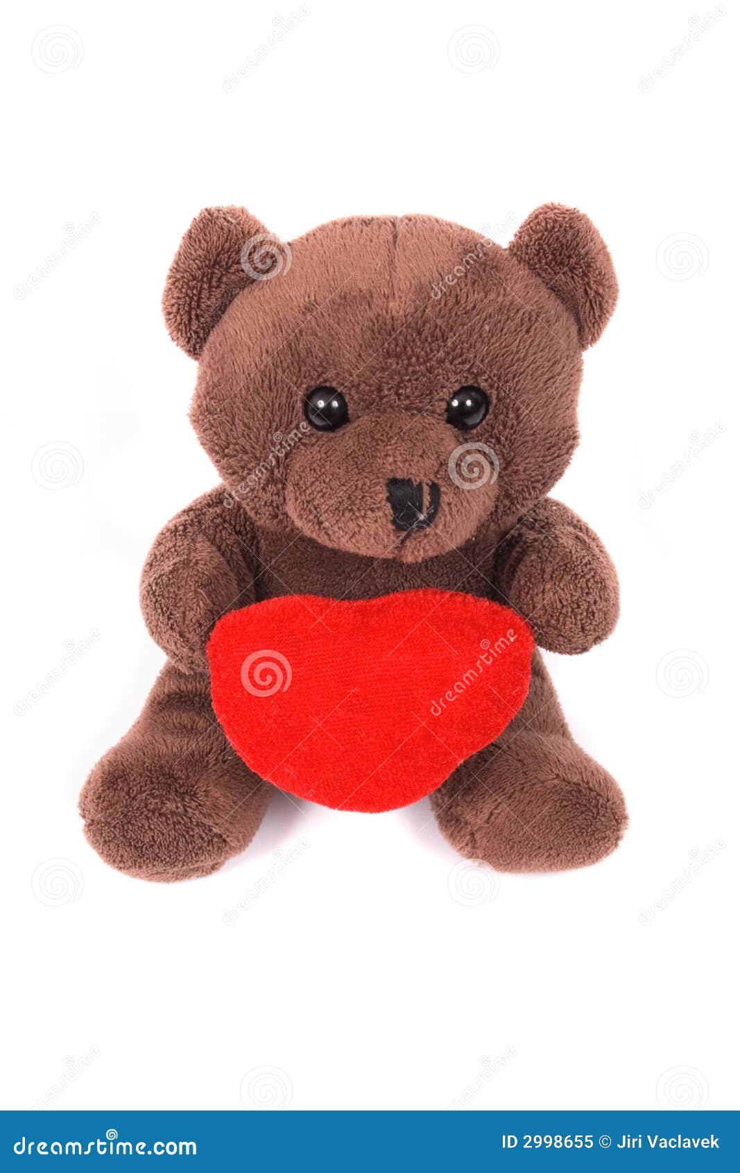 Toy Bear And The Heart Picture. Image: 2998655