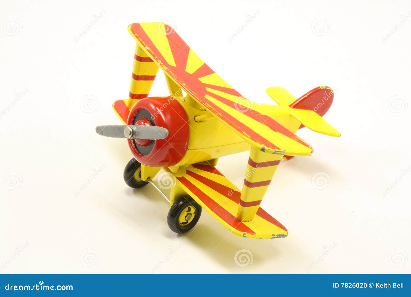 Toy Bi Plane stock photo. Image of finger, automobile - 7826020