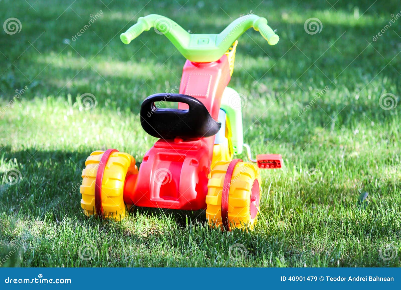 Toy bicycle stock image. Image of funny, colorful, little - 40901479