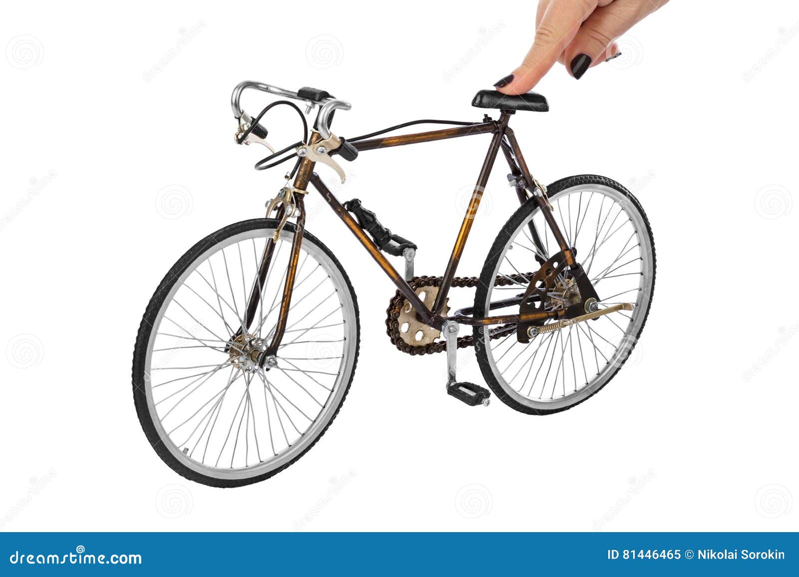 Toy bicycle stock image. Image of bicycle, child, cycle - 81446465