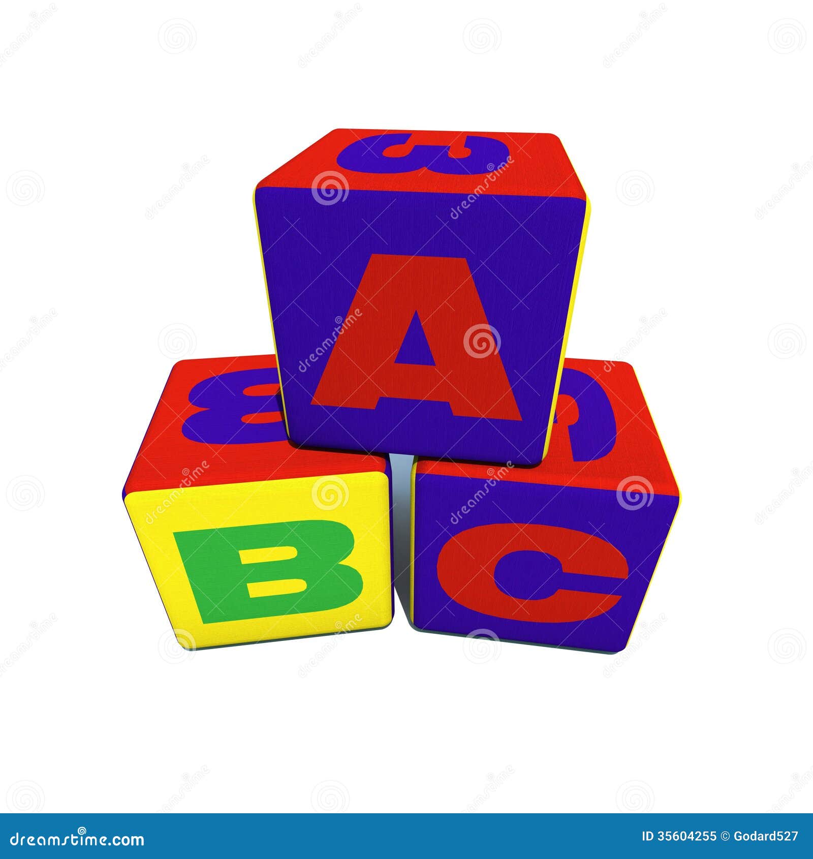 Toy block cubes stock illustration. Illustration of simplicity - 35604255
