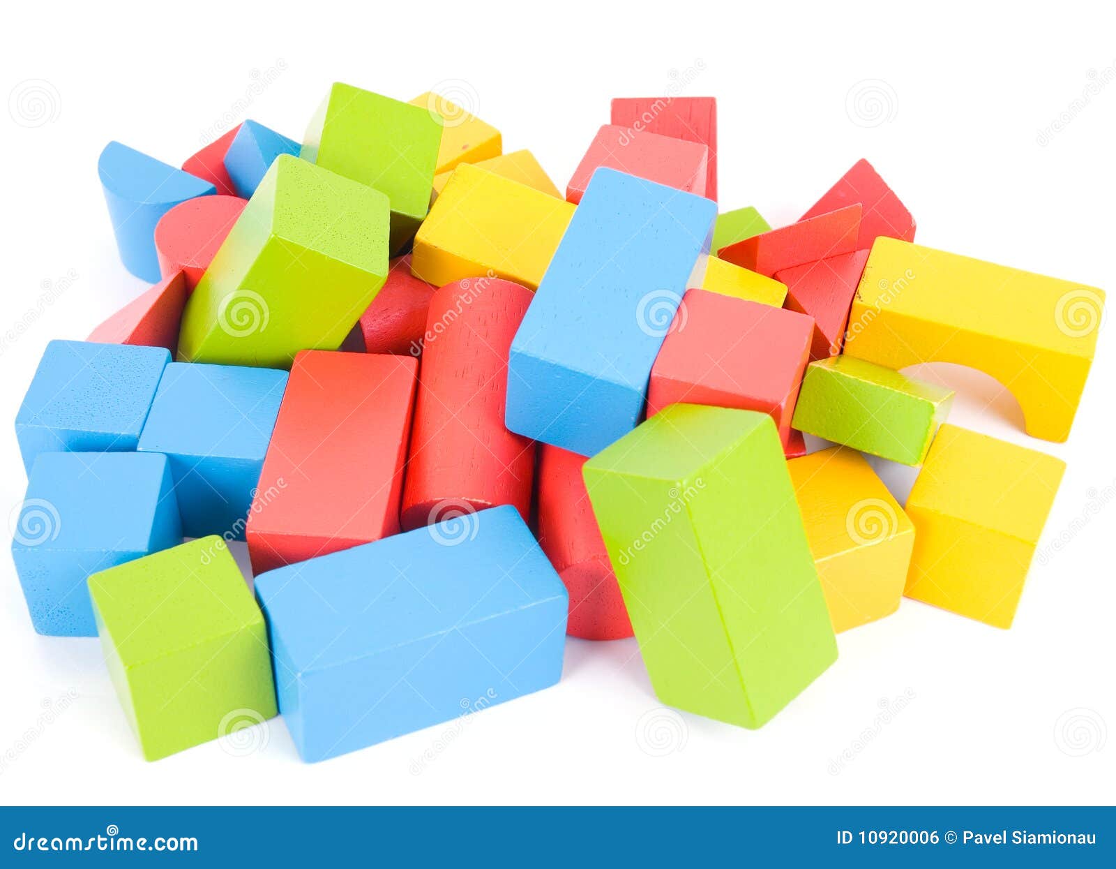 Toy blocks stock photo. Image of preschool, green, house - 10920006