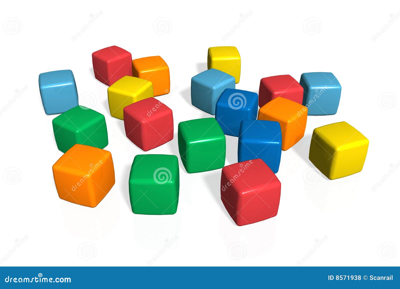 Toy blocks stock illustration. Illustration of construction - 8571938