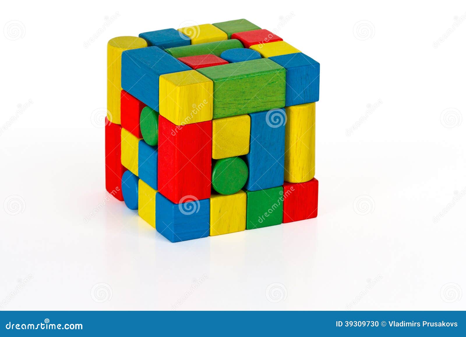 Cube Puzzle Pieces
