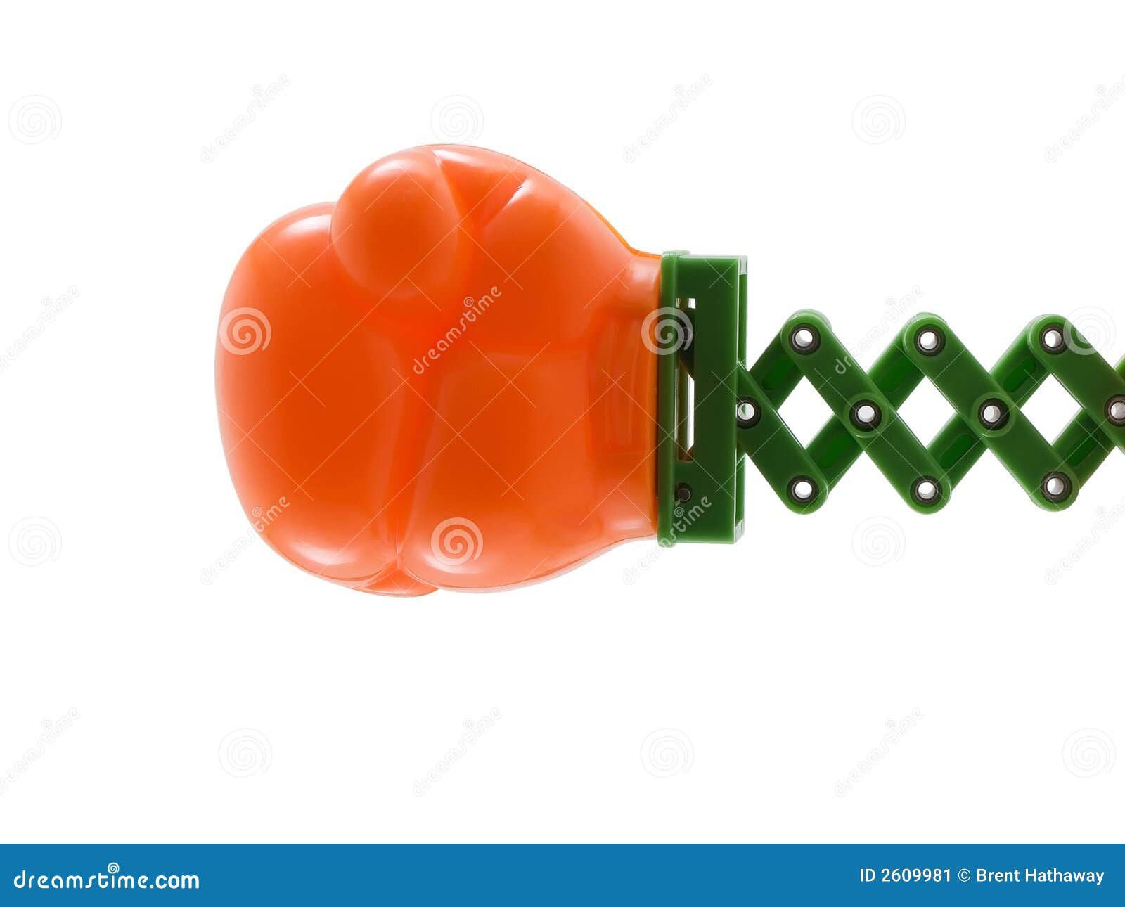 Toy Boxing Glove stock image. Image of boxing, orange - 2609981