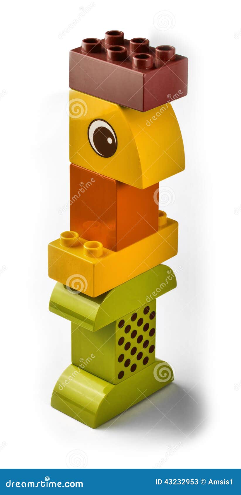Toy Bricks Character Figure Stock Image - Image of toys, blocks: 43232953
