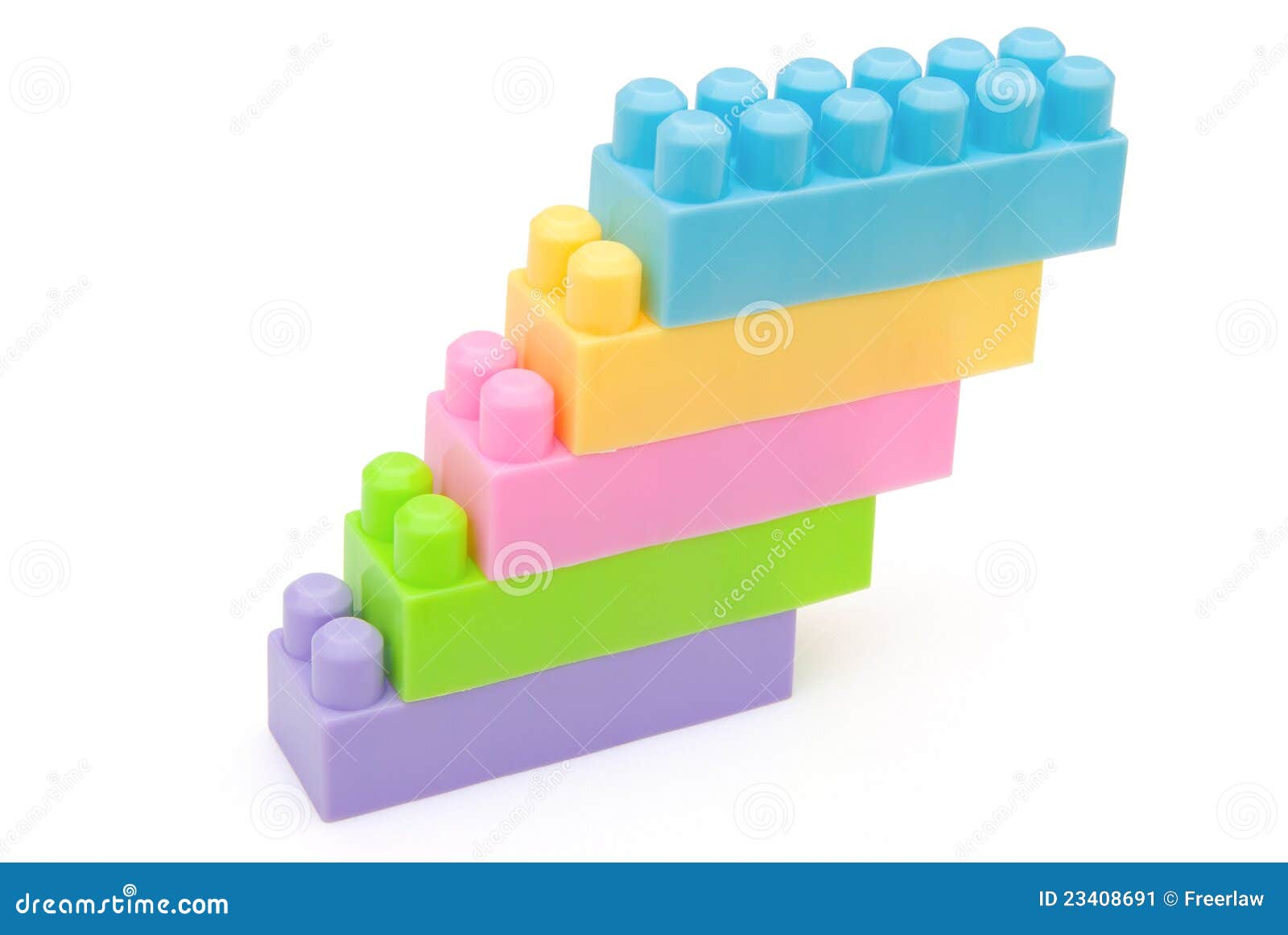 Toy bricks stack together stock image. Image of geometric - 23408691