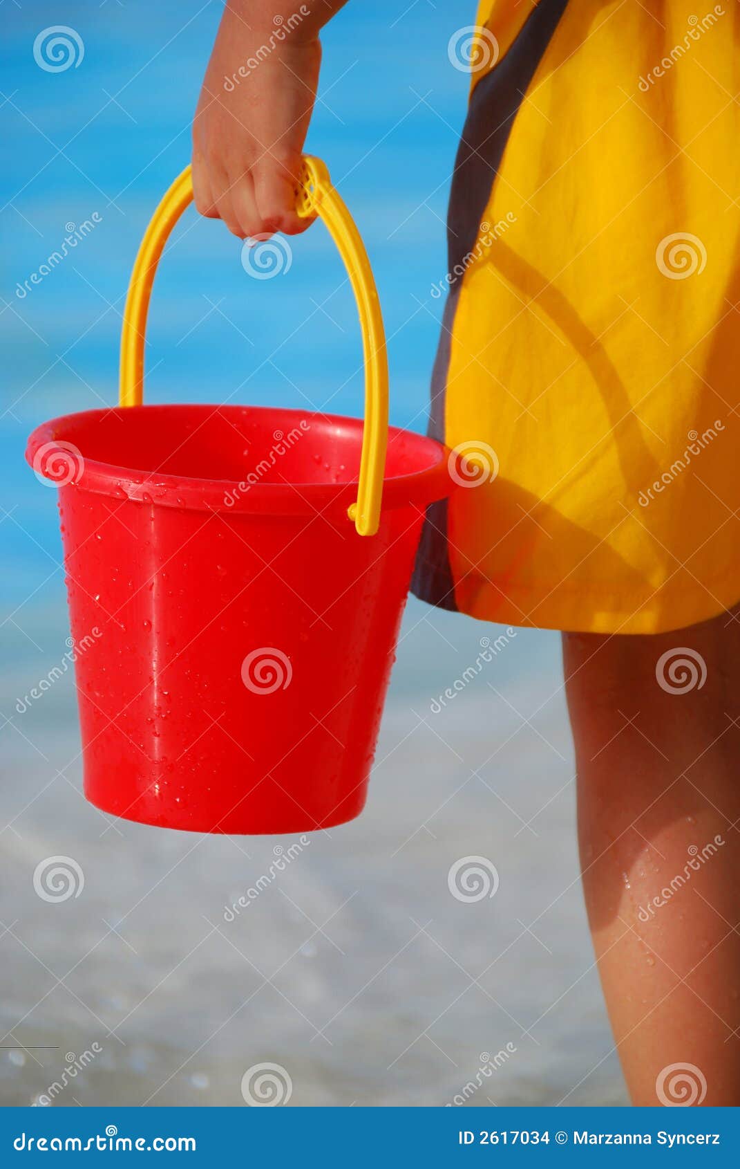 Toy bucket stock photo. Image of child, pool, summer, water - 2617034