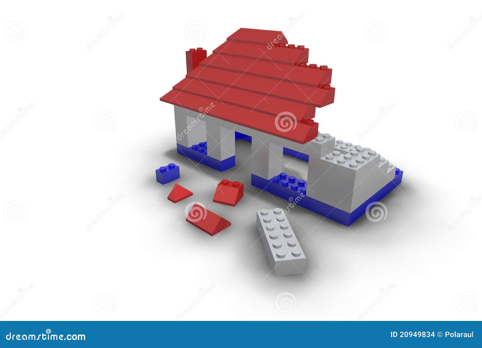 Building Block House Stock Illustrations – 21,802 Building Block House ...