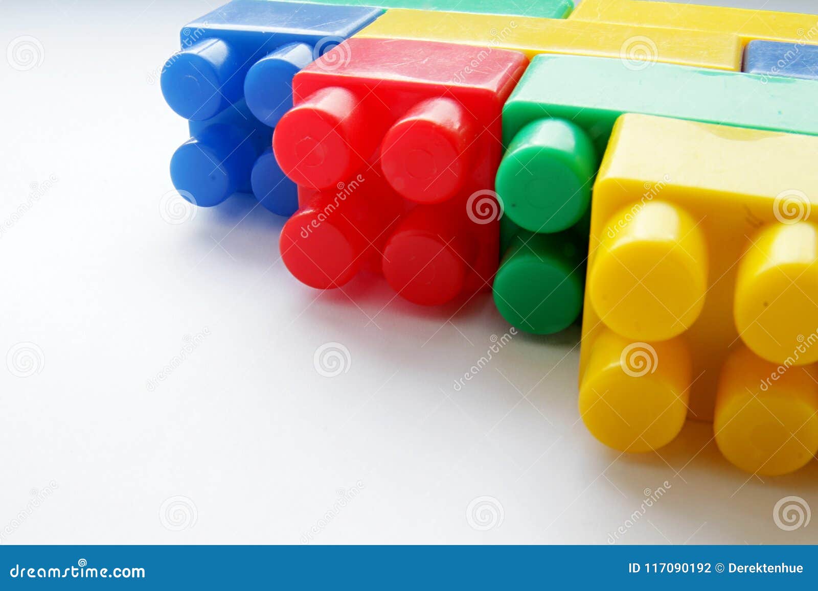 Toy Building Blocks on the Table Stock Photo - Image of activity ...