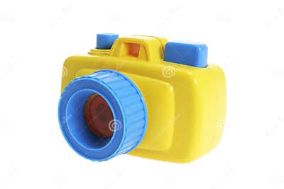 Toy Camera stock image. Image of play, plastic, isolated - 9056527
