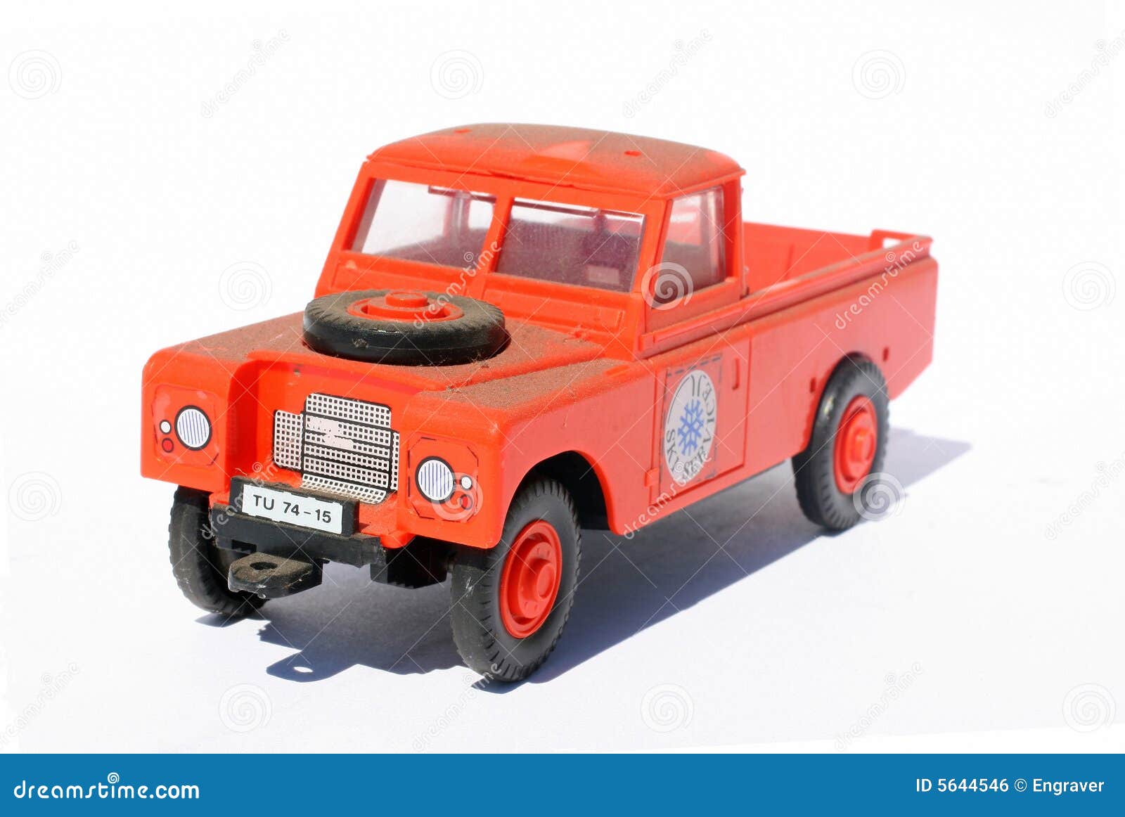 Toy-car 2 stock photo. Image of isolated, orange, retro - 5644546