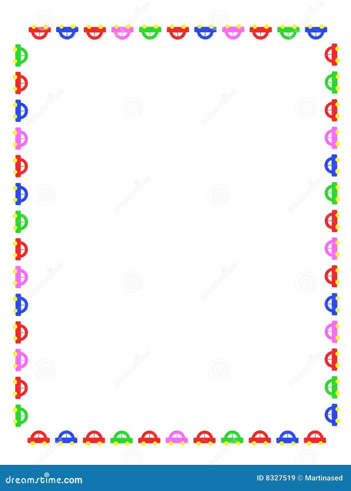 Toy Car Frame Royalty Free Stock Images - Image: 8327519