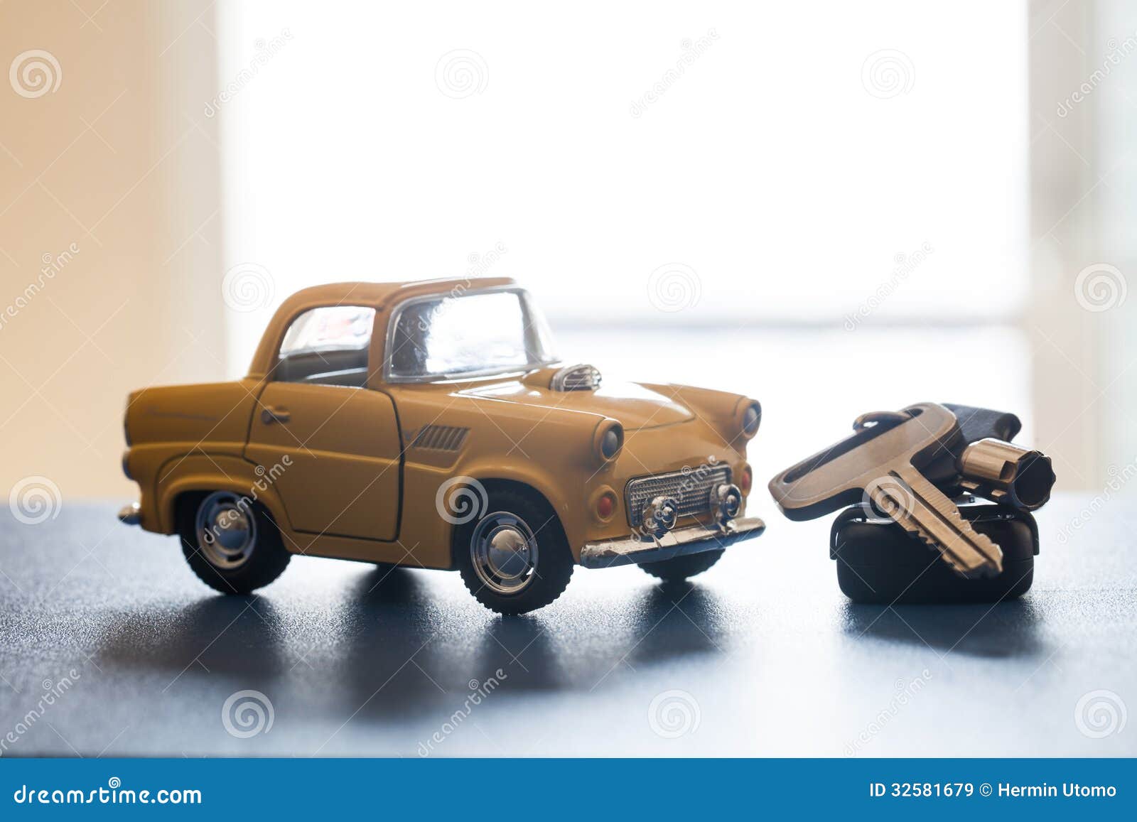 Toy Car and Key stock image. Image of small, miniature - 32581679