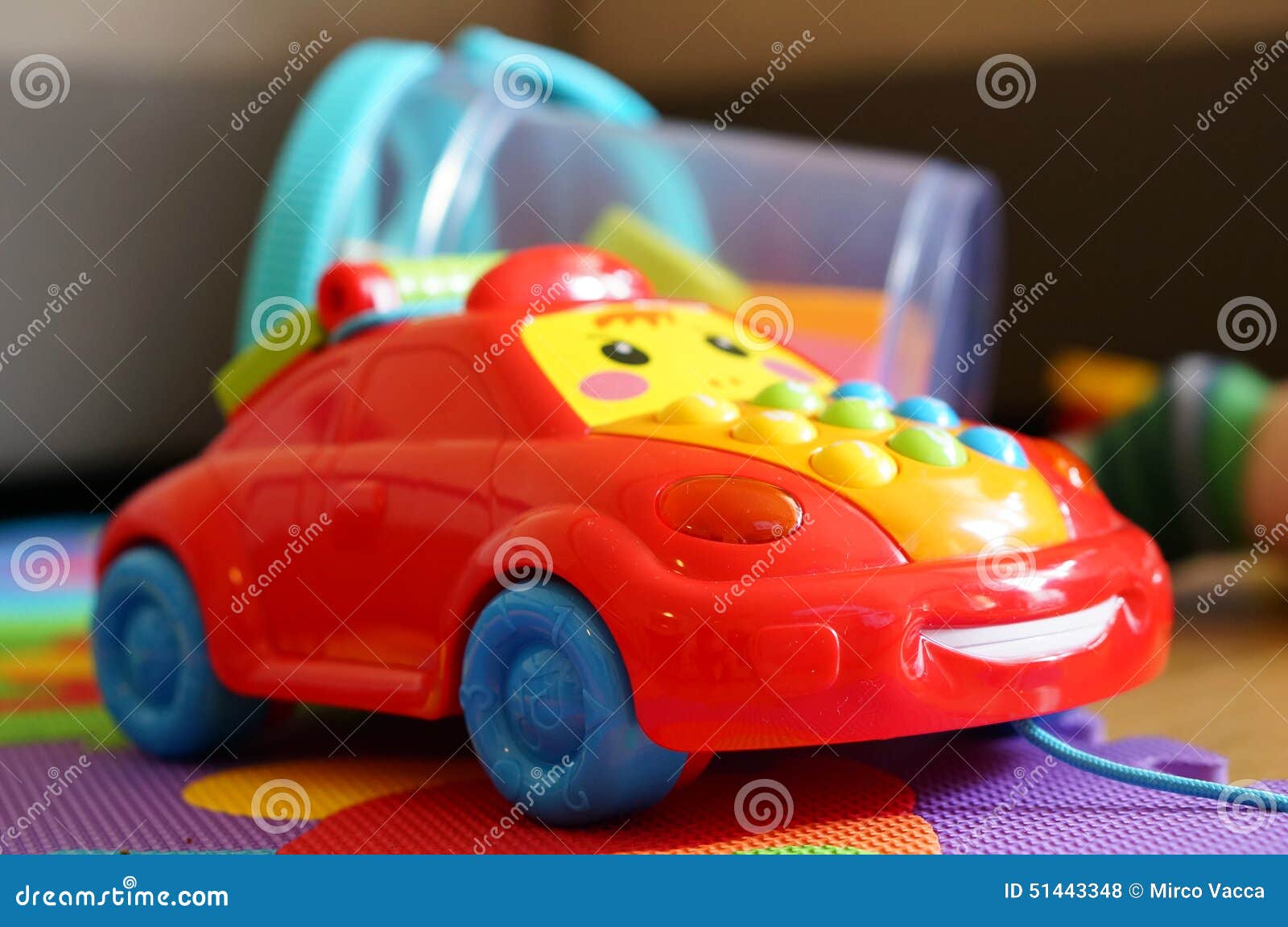 Toy car stock photo. Image of buttons, vehicle, indoor - 51443348