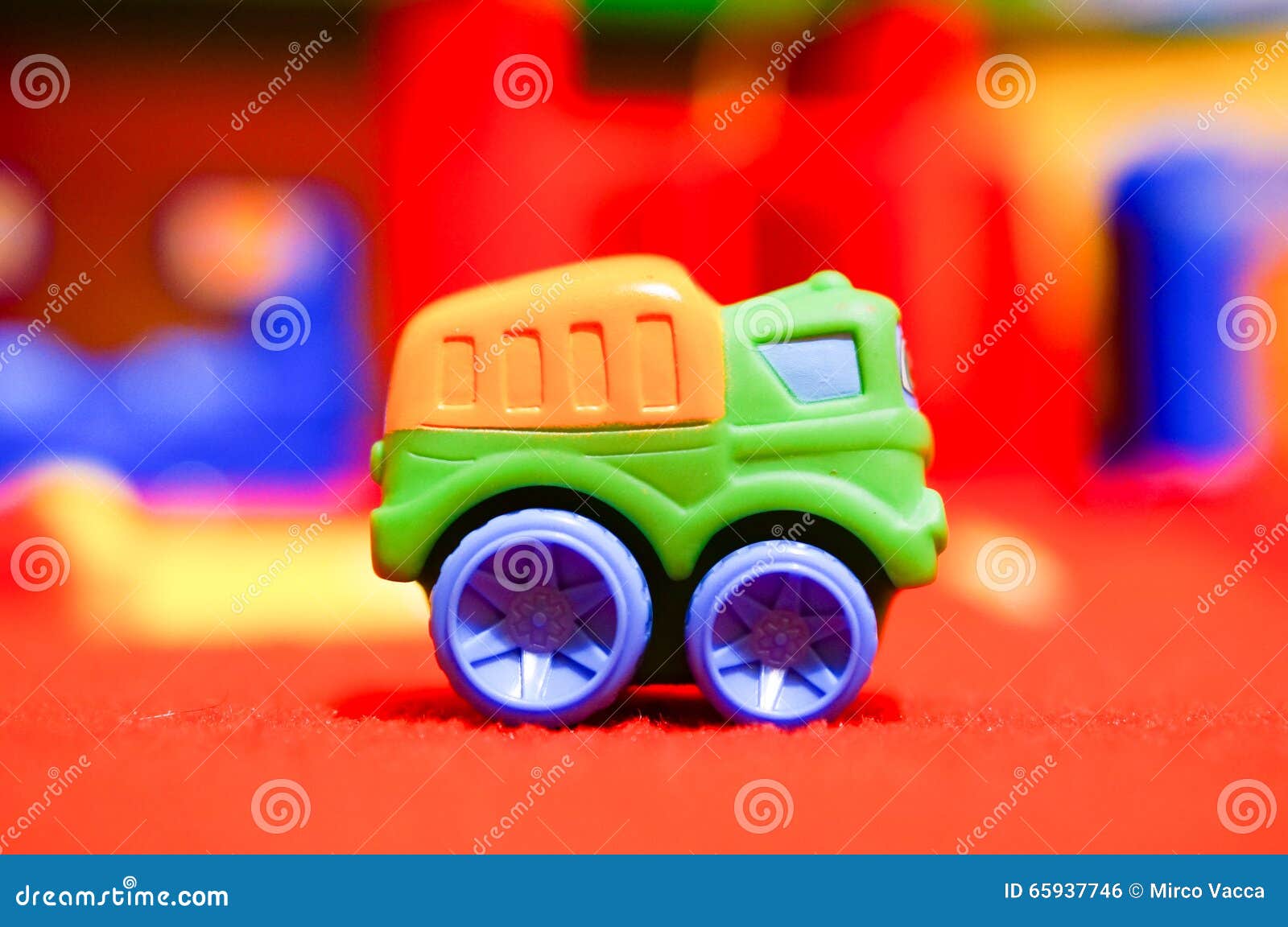Toy car stock photo. Image of colorful, plastic, carpet - 65937746
