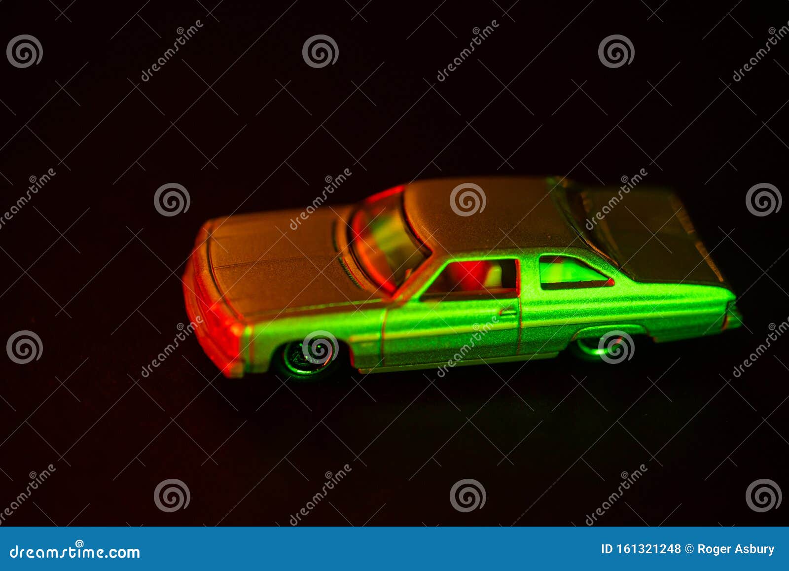 Toy Car Under Red and Green Light Stock Photo - Image of shine ...