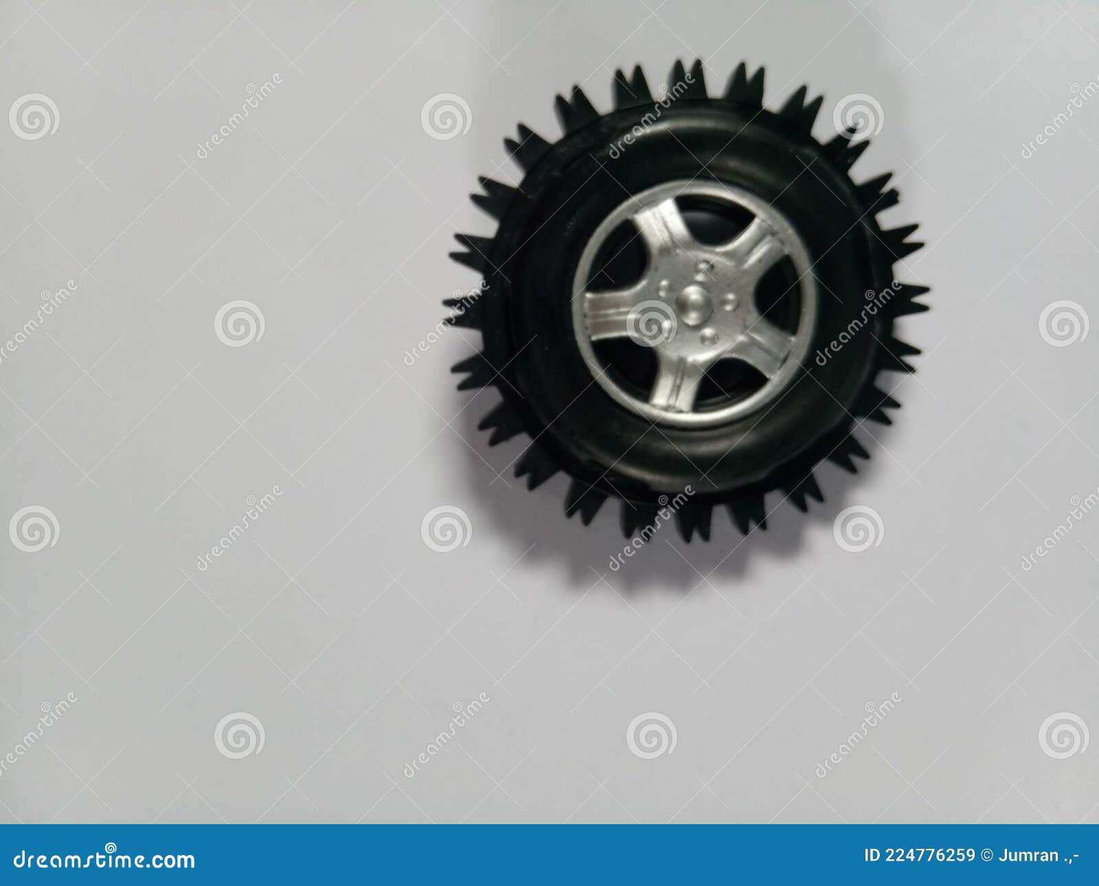 Toy Car Wheels that Come Off while Running. Stock Image - Image of ...