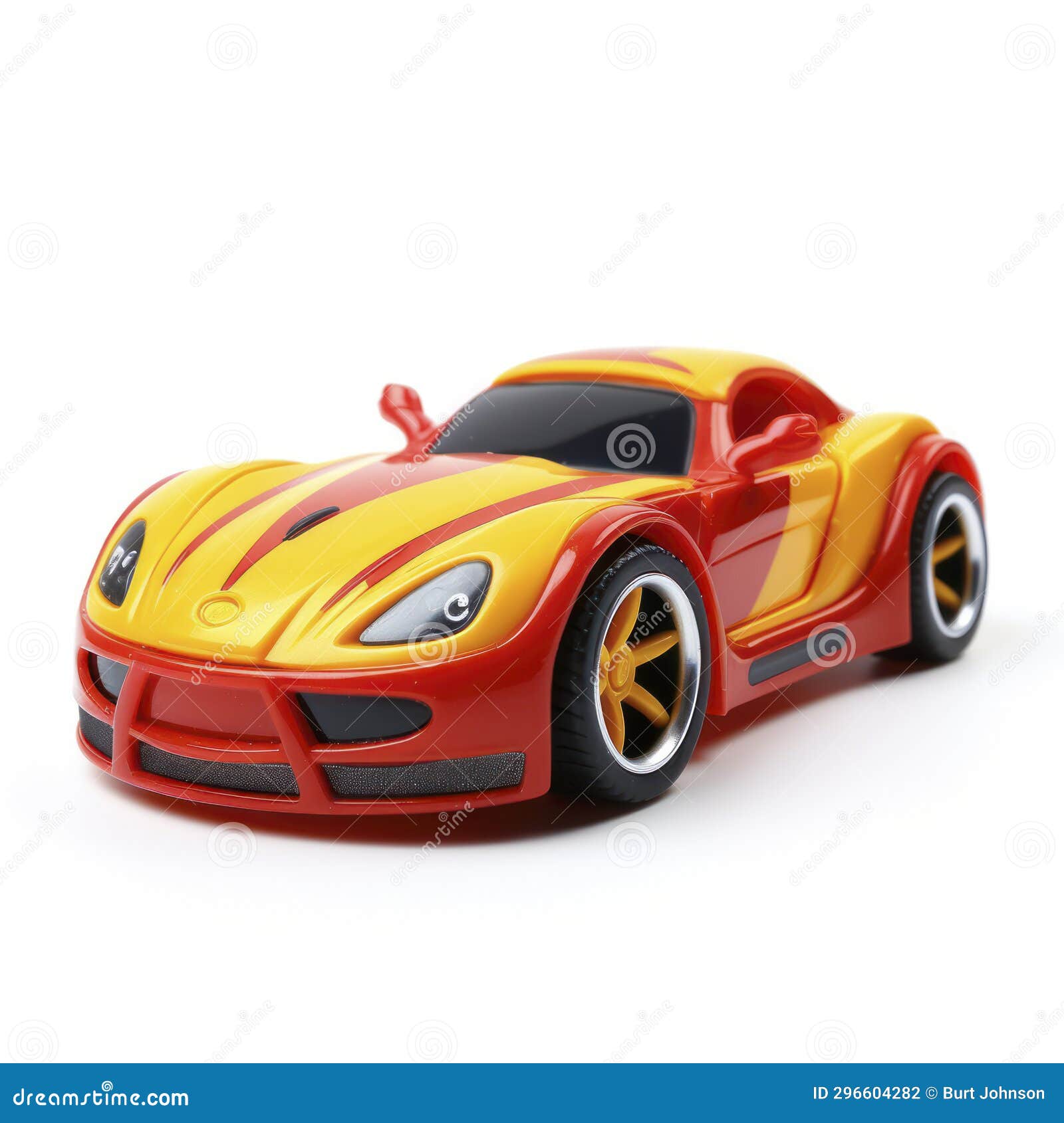 Toy Car on White Background Stock Photo - Image of auto, concept: 296604282